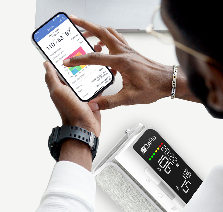 OxiPro BP2 Smart Blood Pressure Monitor – OxiPro Medical Ltd