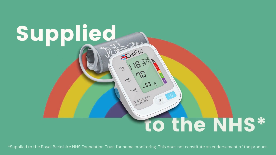 Oxipro BP1 Blood Pressure Monitor – OxiPro Medical Ltd